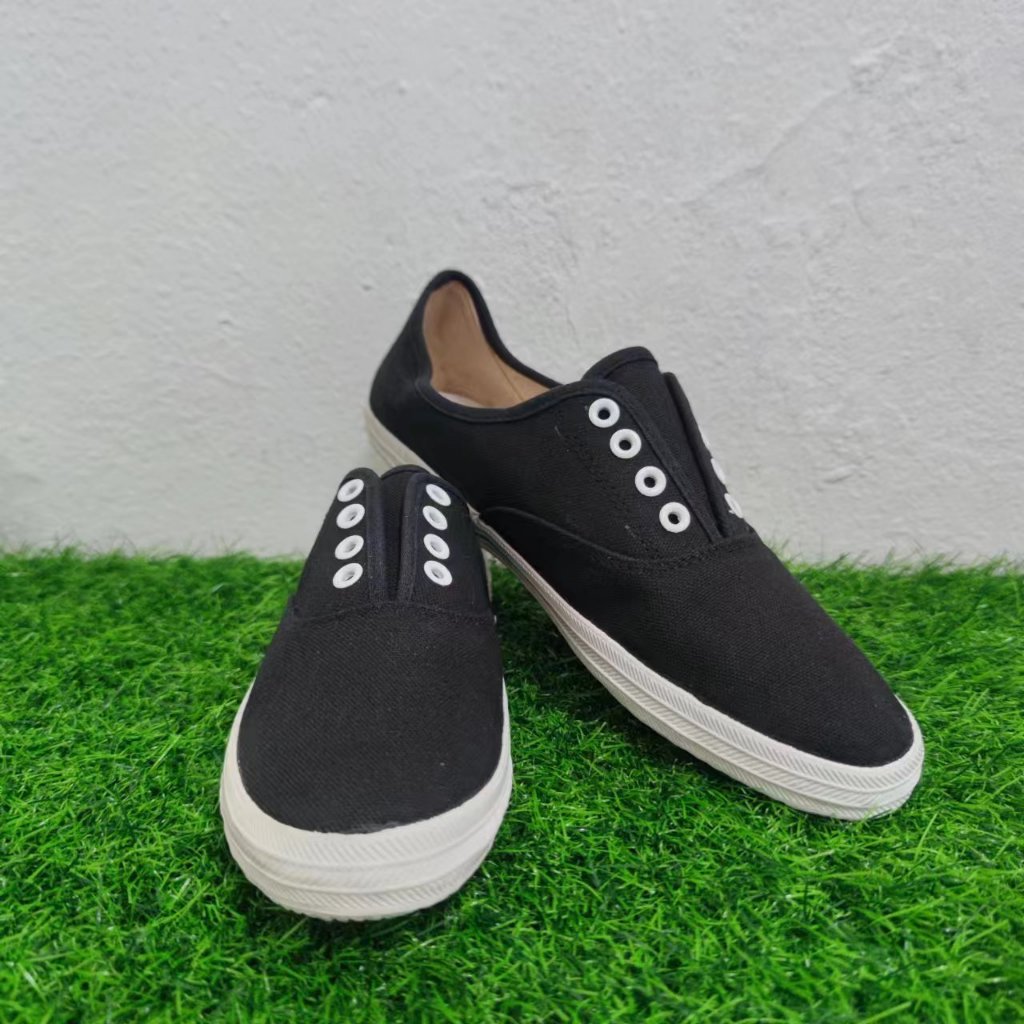 Simple and Easy Black Slip On | Shopee Singapore