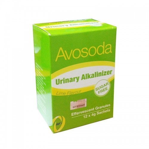 Avosoda Urinary Alkalinizer Effervescent Sachets 12x4g UTI | Shopee ...