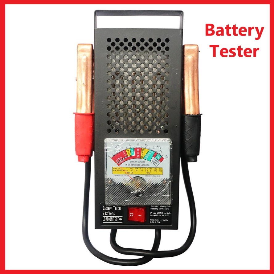 Heavy Duty 6V 12V 100Amp Battery Load Tester Voltmeter Car Truck ...