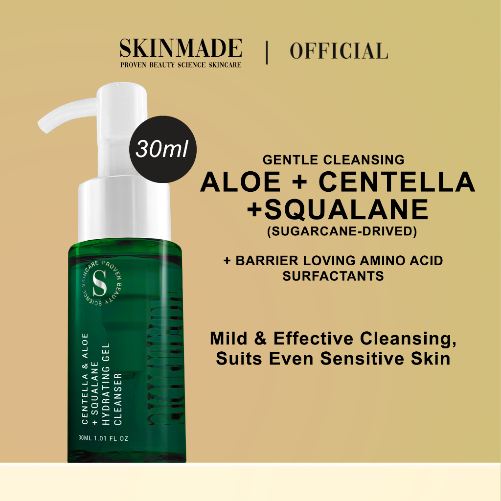 SKINMADE Travel Size Centella Hydrating Complexser Face Clean Gel (30ml ...