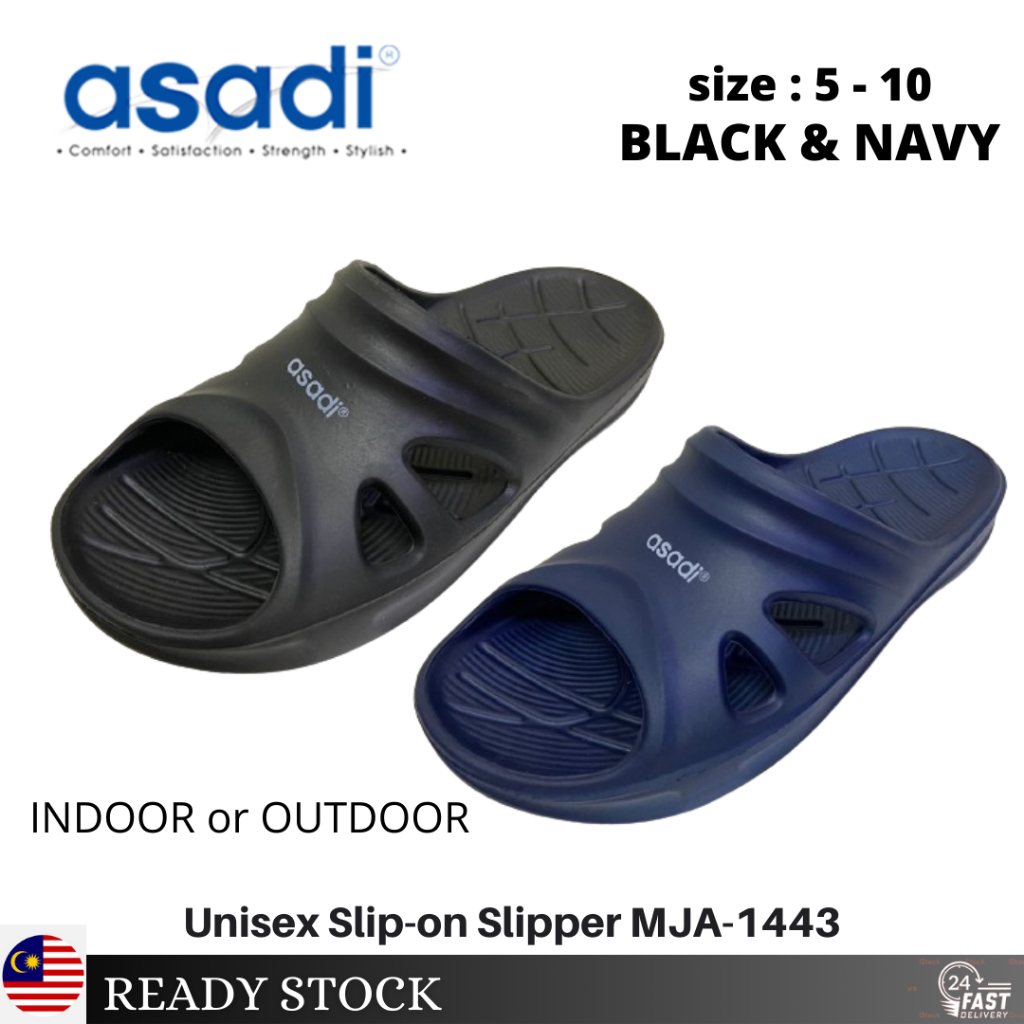 asadi ADULT's slip on SLIPPER M - 1443 | kasut selipar dewasa lelaki ...