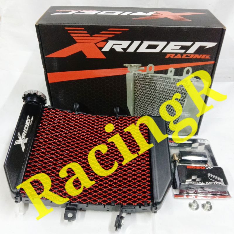 X-RIDER V2 900ML RACING RADIATOR BIG FAN THERMOMETER SET Y15 V1 V2 ...