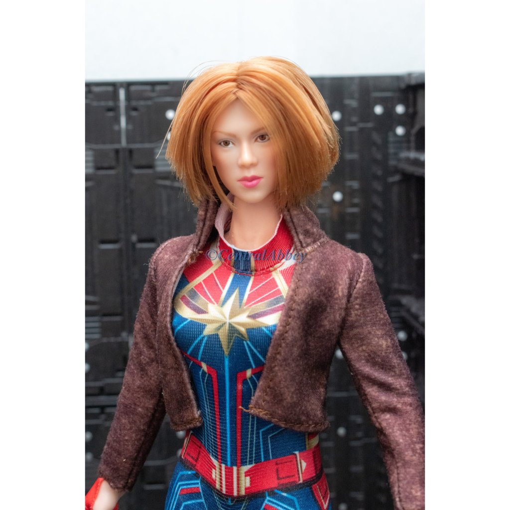 1/6 Captain Marvel Hero Action figure Seamless TBLeague Phicen Body ...