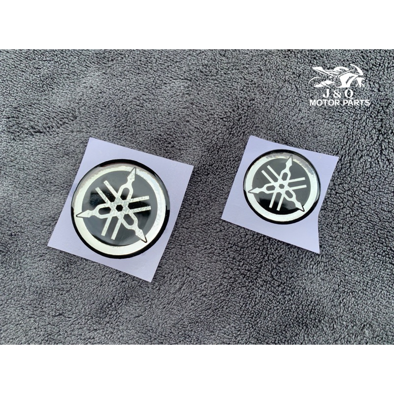LOGO YAMAHA LAMBANG YAMAHA STICKER EPOXY STICKER TIMBUL | Shopee Singapore