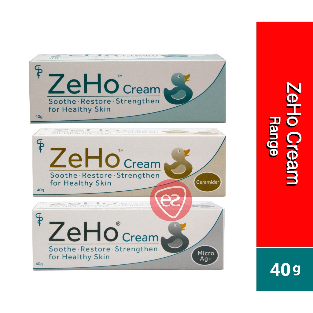 ZeHo ( Micro Ag+ / ZeHo Ceramide / ZeHo ) Cream 40g | Shopee Singapore