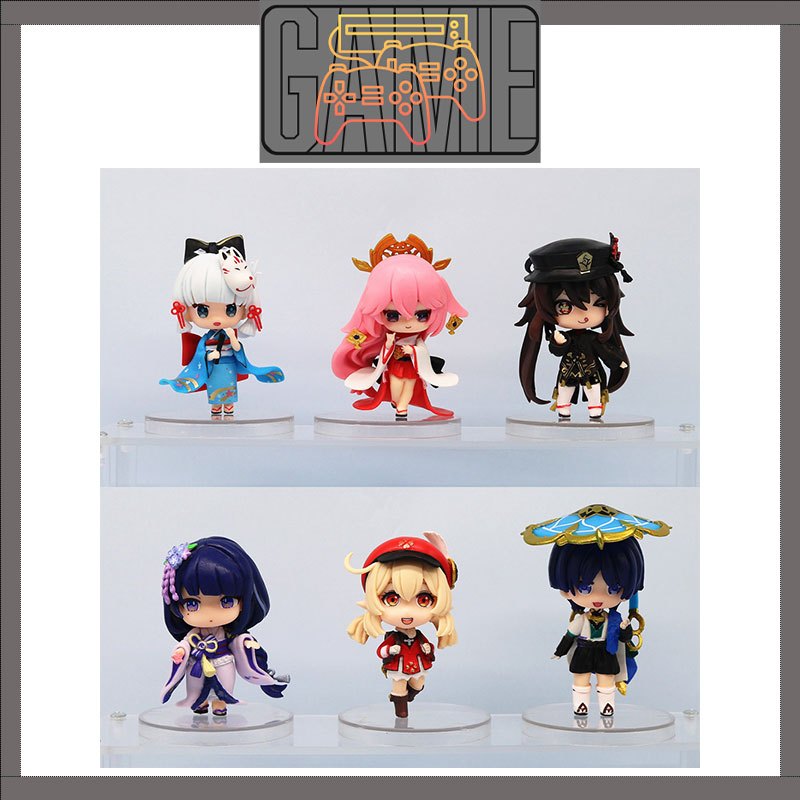 (Restock) Genshin Impact Figure Mini Hu Tao, Yae Miko, Klee, Raiden ...