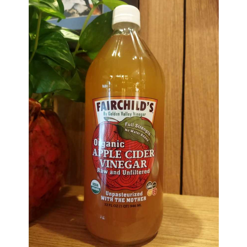 FAIRCHILD'S ORGANIC APPLE CIDER VINEGAR 946ML | Shopee Singapore
