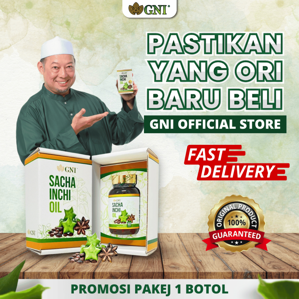[F] Hq Sacha Inchi Oil Ustaz Hanafi GNI (Softgel) | Shopee Singapore