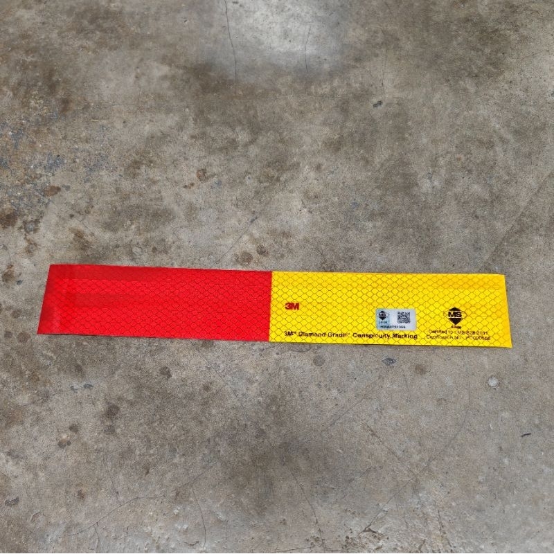 3M BRAND SIDE MARKING STICKER LORRY UKURAN JPJ/PUSPAKOM ADA SIRIM QR ...