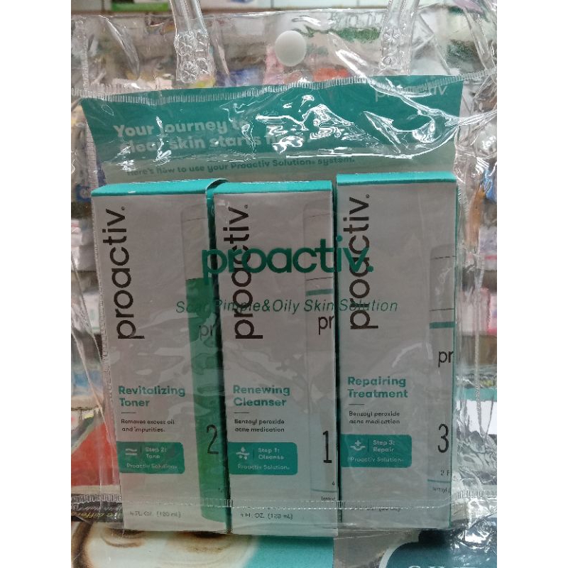 PROACTIV SET (SCAR, PIMPLE & OILY SKIN POLUTION) | Shopee Singapore