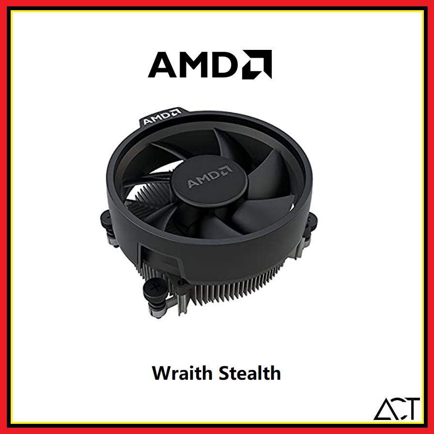 AMD Wraith Stealth AM4 Cooler Cpu Cooler | Shopee Singapore