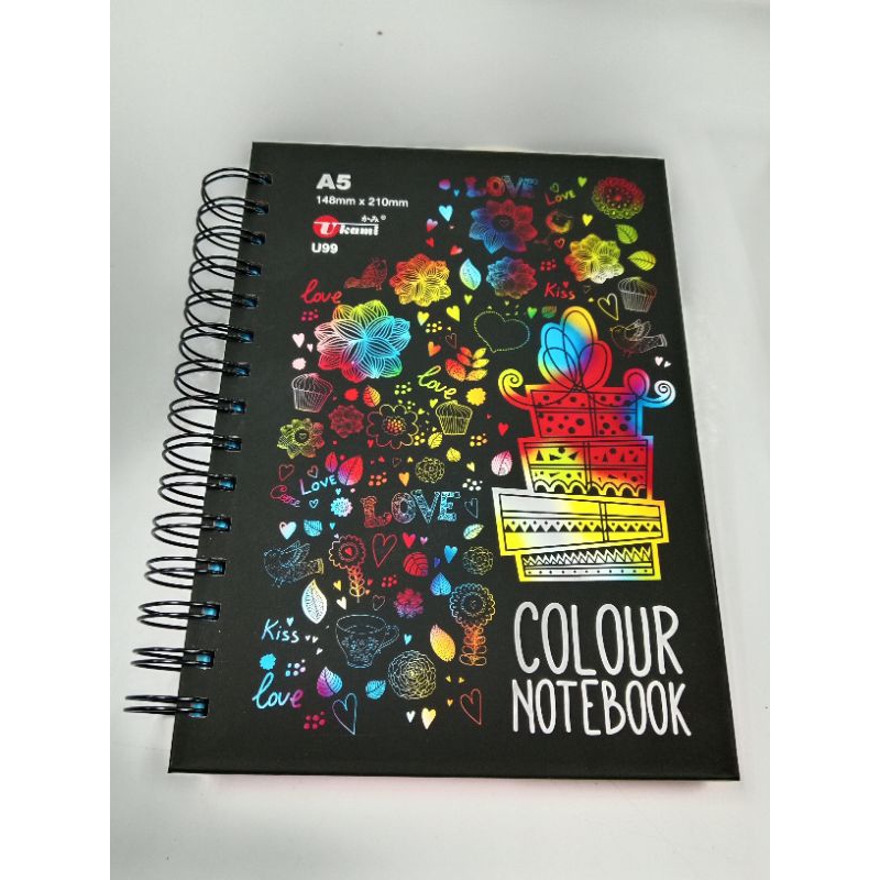Colourful Note Book A5 | Shopee Singapore