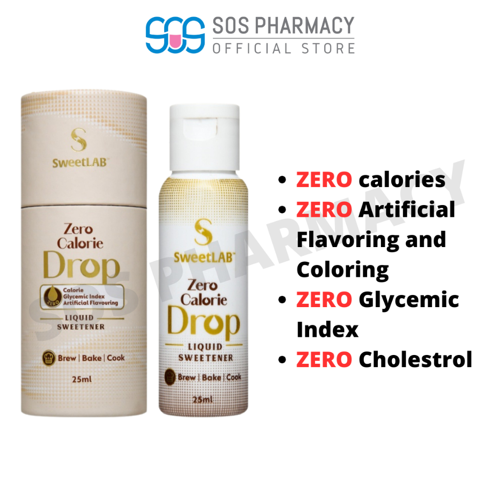 SweetLAB Zero Calorie Drop/Liquid Sweetener (25ml) | Shopee Singapore