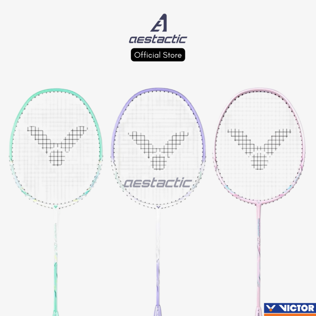 VICTOR Badminton Racket Thruster K 7 TK-7 (include 24 lbs string ...