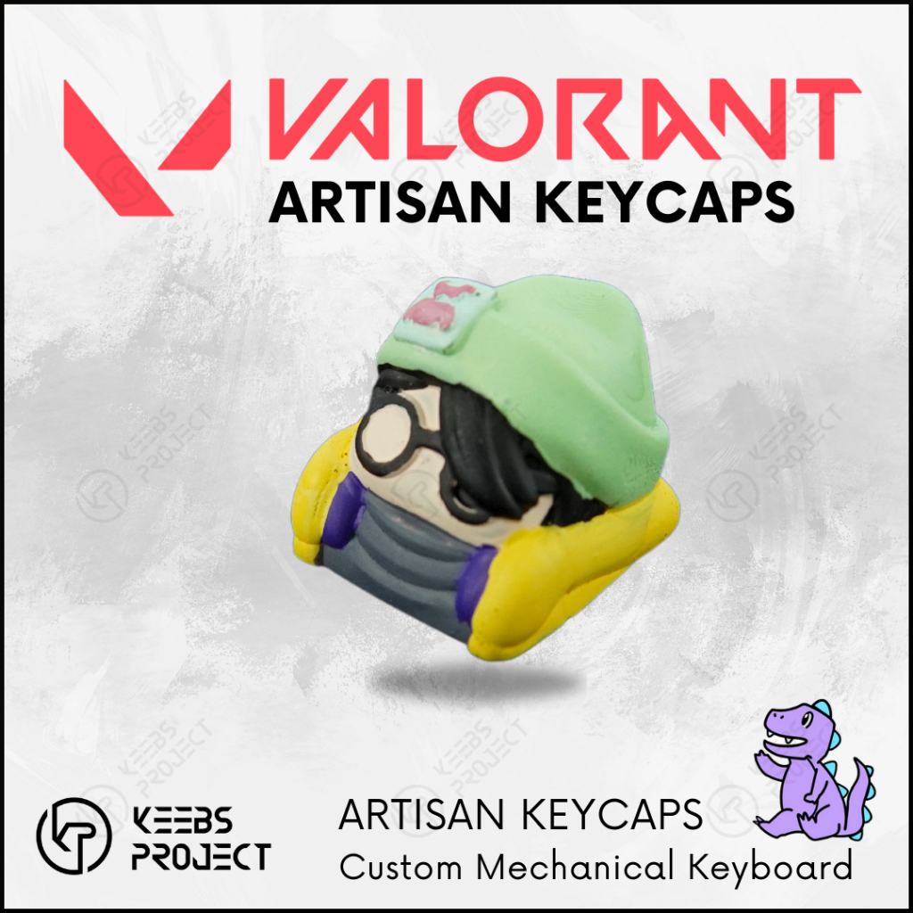 KillJoy Valorant Artisan Keycaps 1U for Mehcanical Keyboard Keebs ...