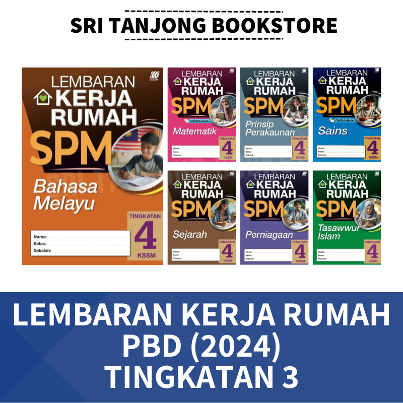 [ST] Sasbadi 2024: SPM LEVEL 4 / FORM 4 HOMEWORK SHEET (LATEST EDITION ...