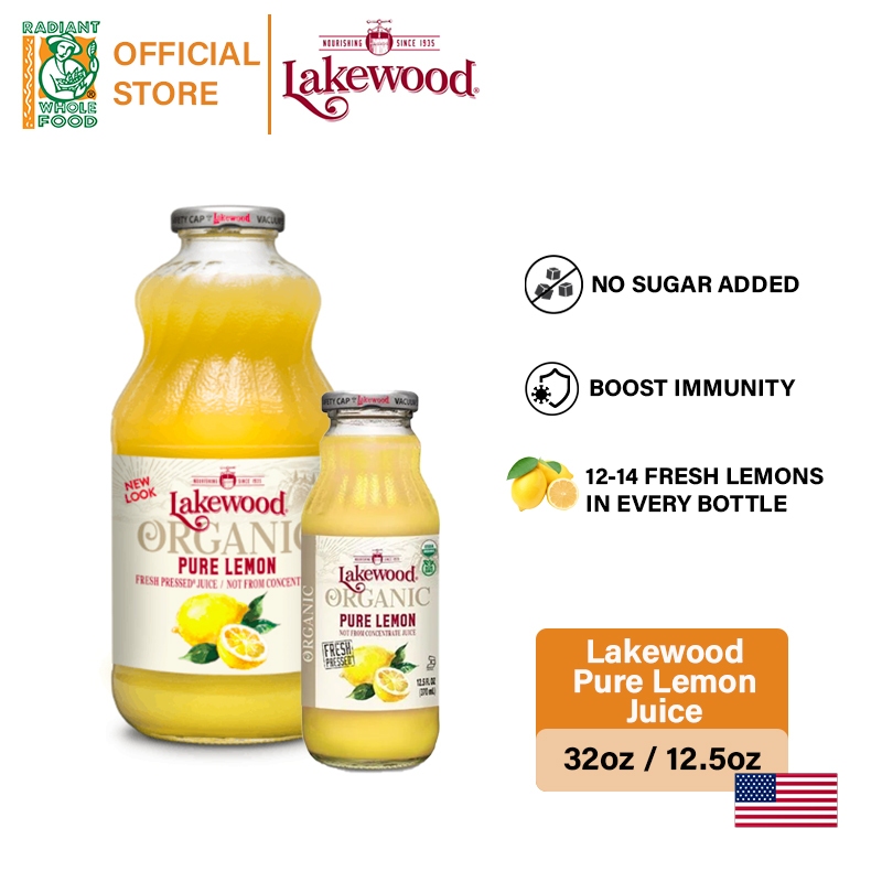 Lakewood Organic PURE Lemon | Shopee Singapore