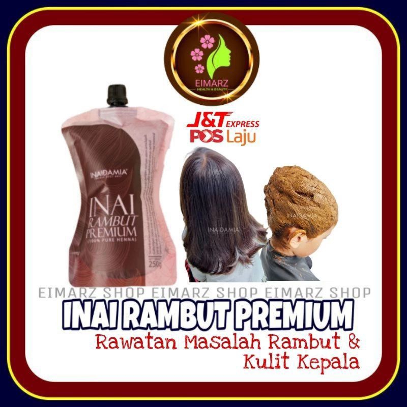 Inai Hair Premium Pure Henna Inaidamia Leaf Inai Hair Dye Friendly ...