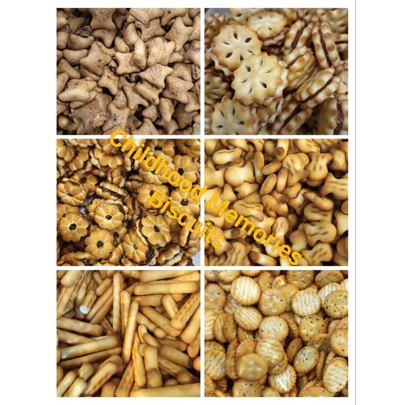 Childhood Biscuits 500g Biskut Timbang Choco Bear Ice Gem Pineapple ...