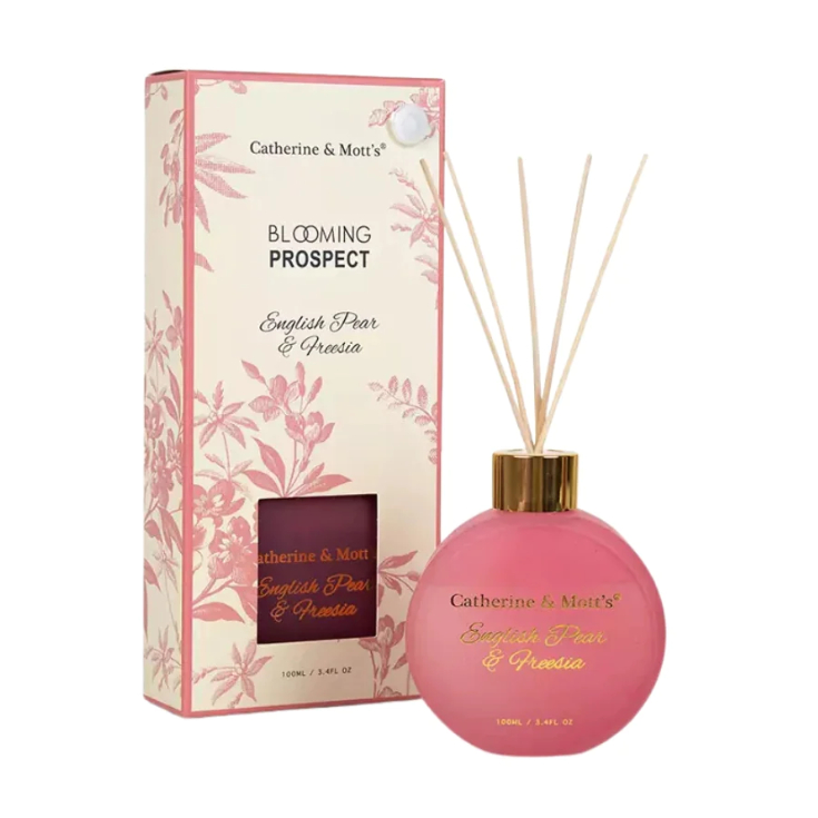 Catherine & Mott's REED DIFFUSER 100ML (ENGLISH PEAR & FREESIA ...