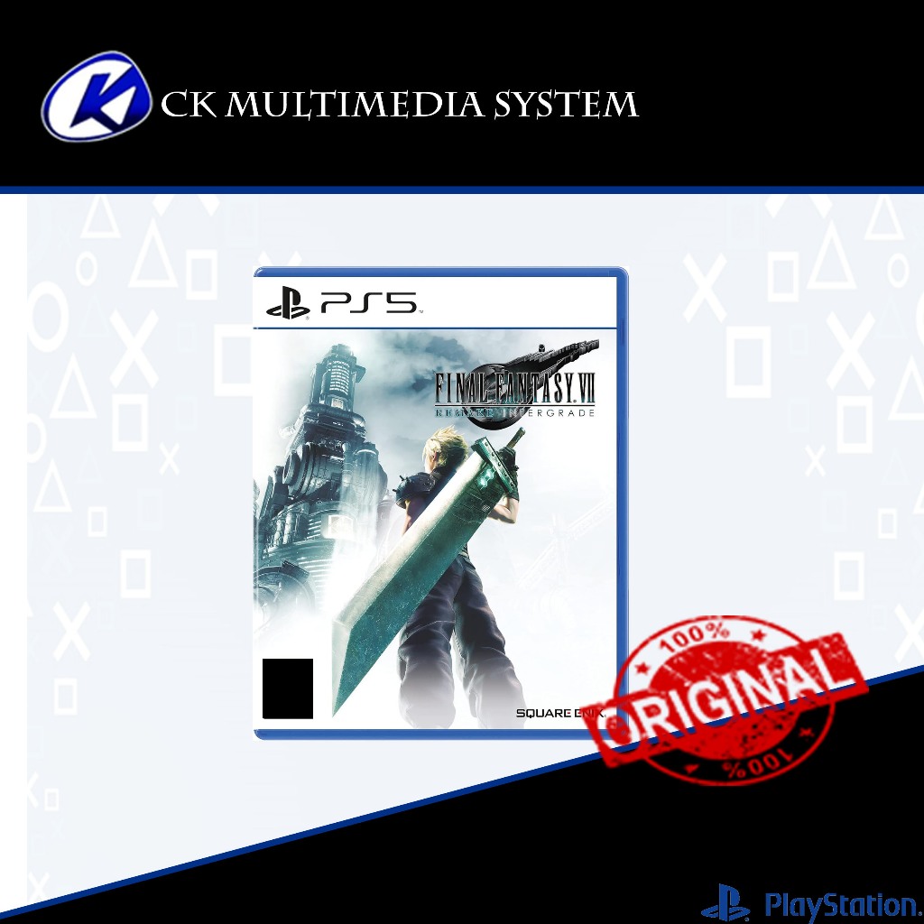 PS5 FINAL FANTASY VII REMAKE INTERGRADE (R3/ENG Version) 最终幻想VII 重制版 ...