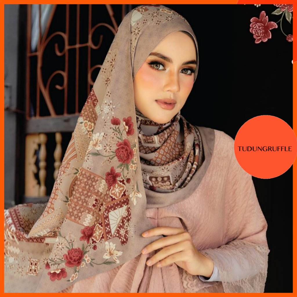 TUDUNG RUFFLE SHAWL PRINT COLLECTION by Tudung Ruffle | AG | Shopee ...