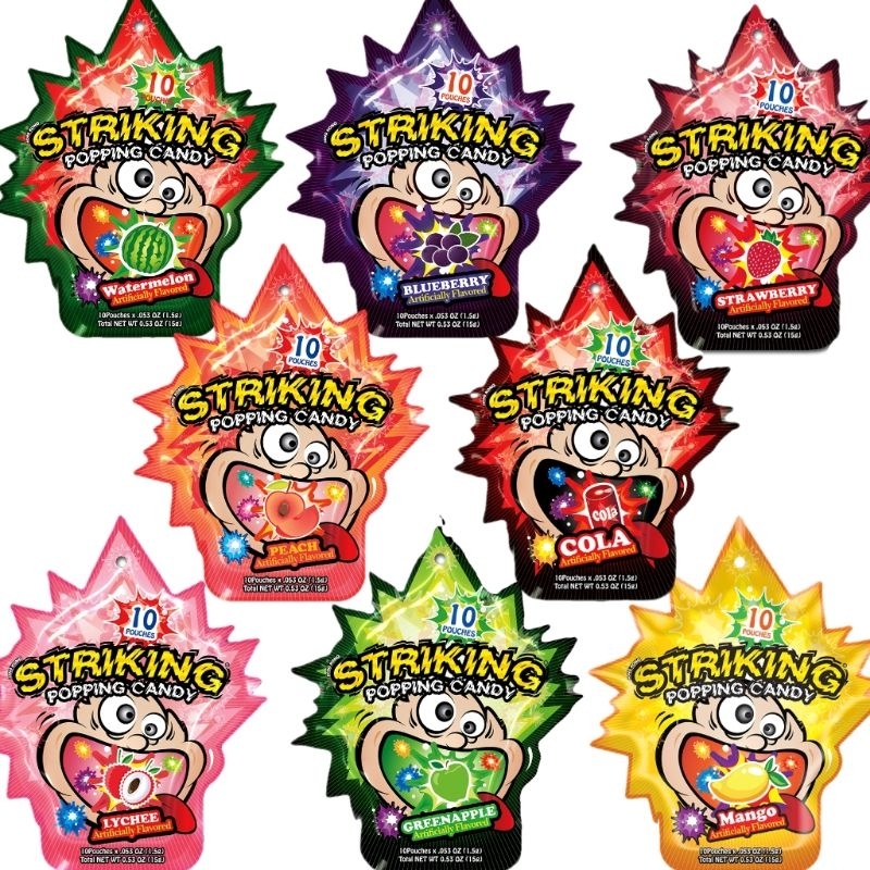 [TKM] Striking Popping Candy 15g | Shopee Singapore