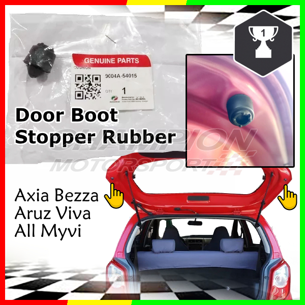Perodua Rear Bonnet Door Boot Stopper Rubber Axia Bezza Aruz Viva Myvi ...