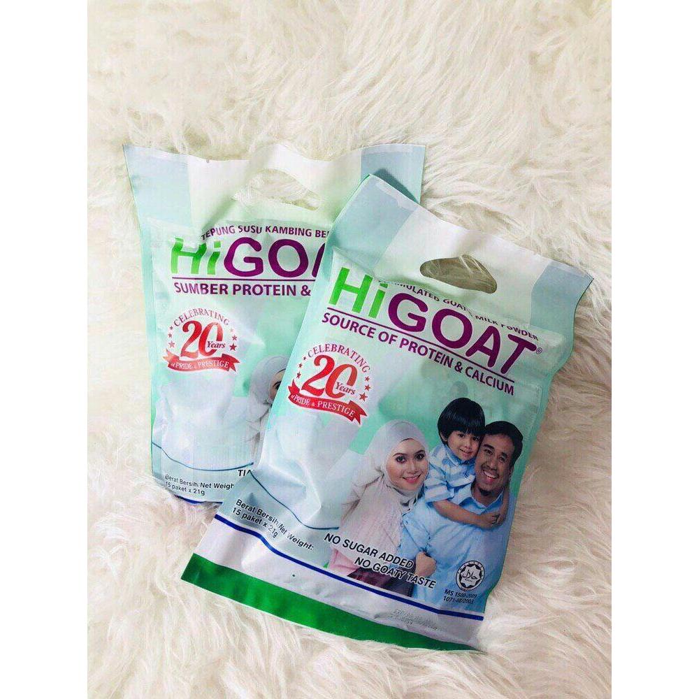 HI GOAT SUSU KAMBING 15 PACKET X 21G | Shopee Singapore