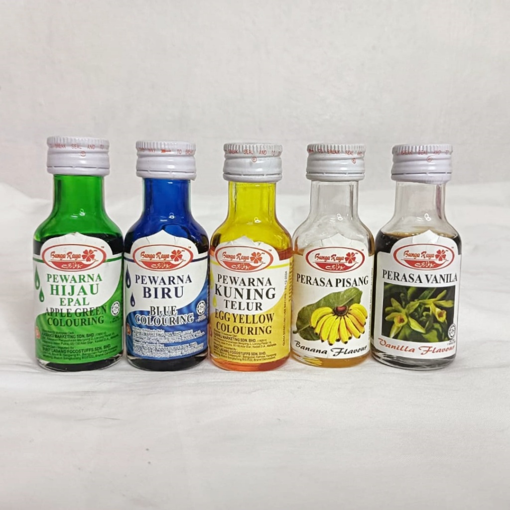 Bunga RAYA KUSUMA Seasoning 25ml / BUNGA RAYA KUSUMA Dye 25ml | Shopee ...