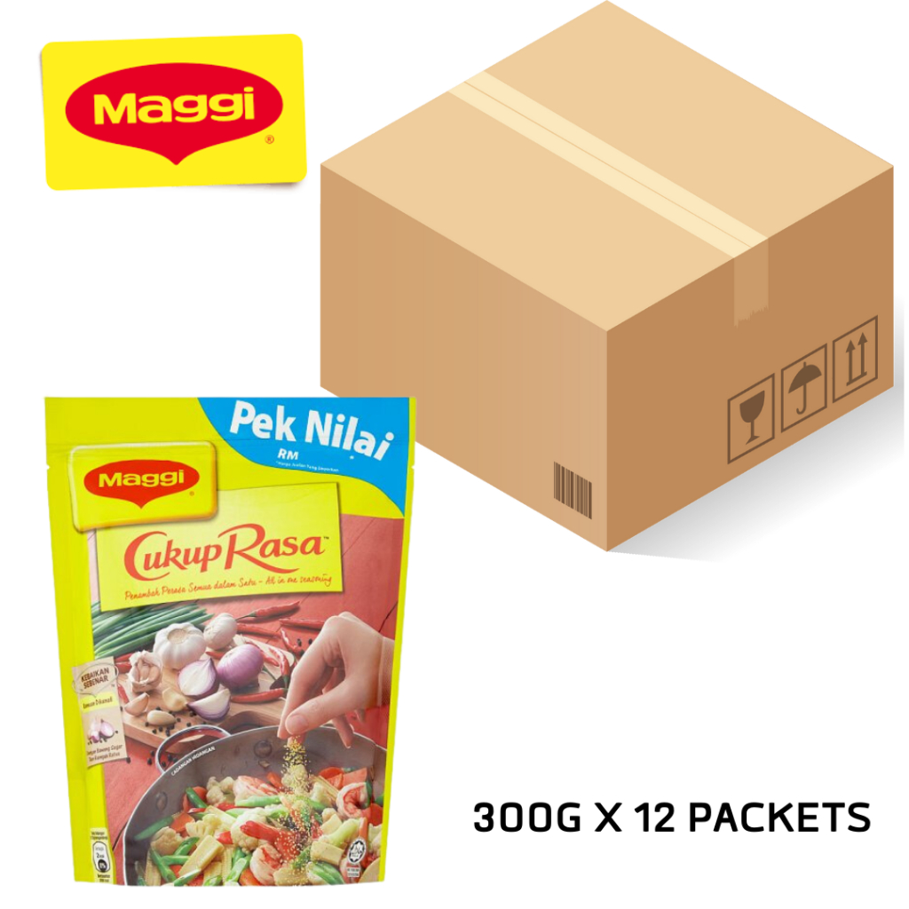 MAGGI Cukup Rasa All-in-One Seasoning (300g x 20 packet) Bulk | Shopee ...