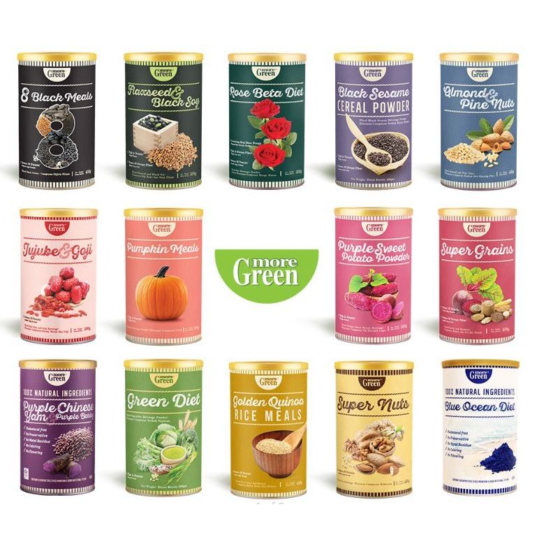 NO.1 MULTIGRAIN IN MOREGREEN/ MORE GREEN HEALTHY BEVERAGE POWDER DRINK ...