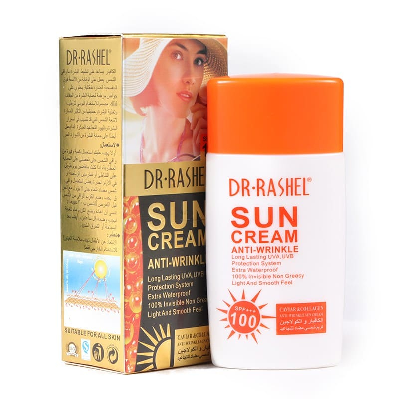 DR. RASHEL SPF 100 Anti-Wrinkle Sun Cream 80G DRL1313 | Shopee Singapore