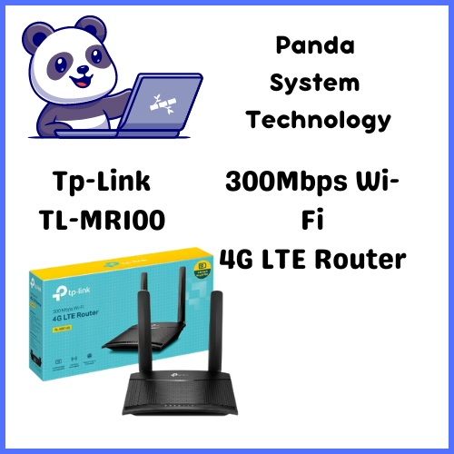 TP-Link TL-MR100 4G LTE Dual Band Wireless Router Standard SIM card ...