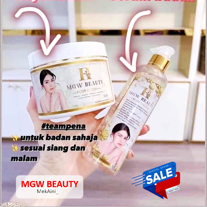 Mgw Magic White Beauty Body Lotion And - | Shopee Singapore