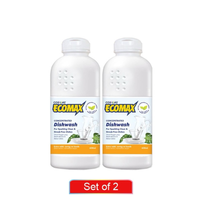 Set of 2 Ecomax Concentrated Dishwash(08504N) | Shopee Singapore