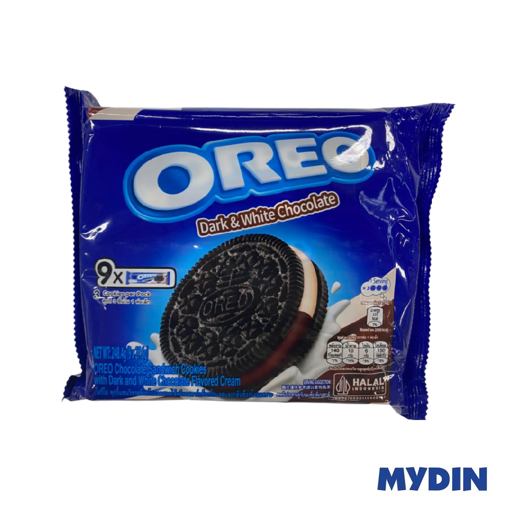 Oreo Cookies Dark & White Chocolate (9's x 27.6g) | Shopee Singapore