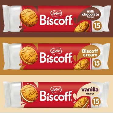 Lotus Biscoff Sandwich Cookies Family Range Chocolate Roll Biscoff ...