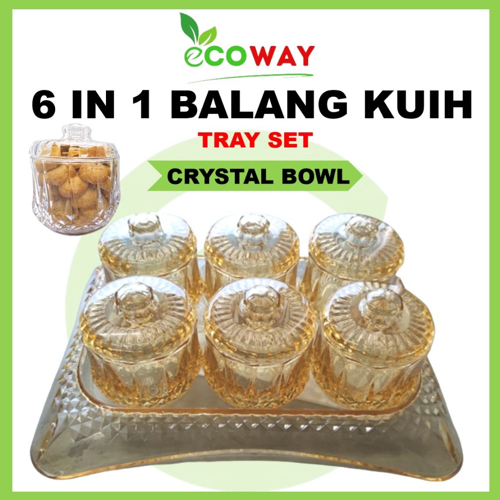 PREMIUM QUALITY Royal Balang Kuih 6Pcs PS-500-7/ Bekas Kuih Raya ...