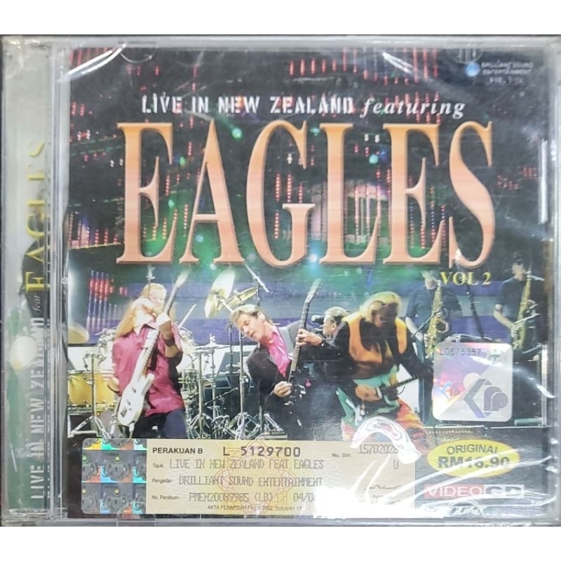 Eagles - Live In New Zealand Vol.2 (VCD) | Shopee Singapore