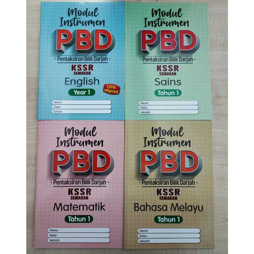 Sasbadi Workbook PBD Instrument Module Bush KSSR Year 1,2,3 | Shopee ...
