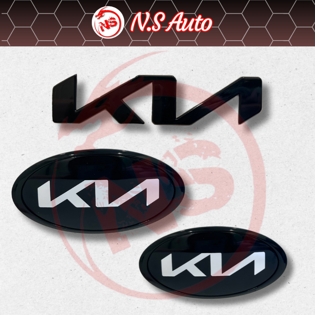 NEW KIA Emblem Logo Front grille emblem Rear logo Hood badge for Kia Sorento Sportage R Carnival ...