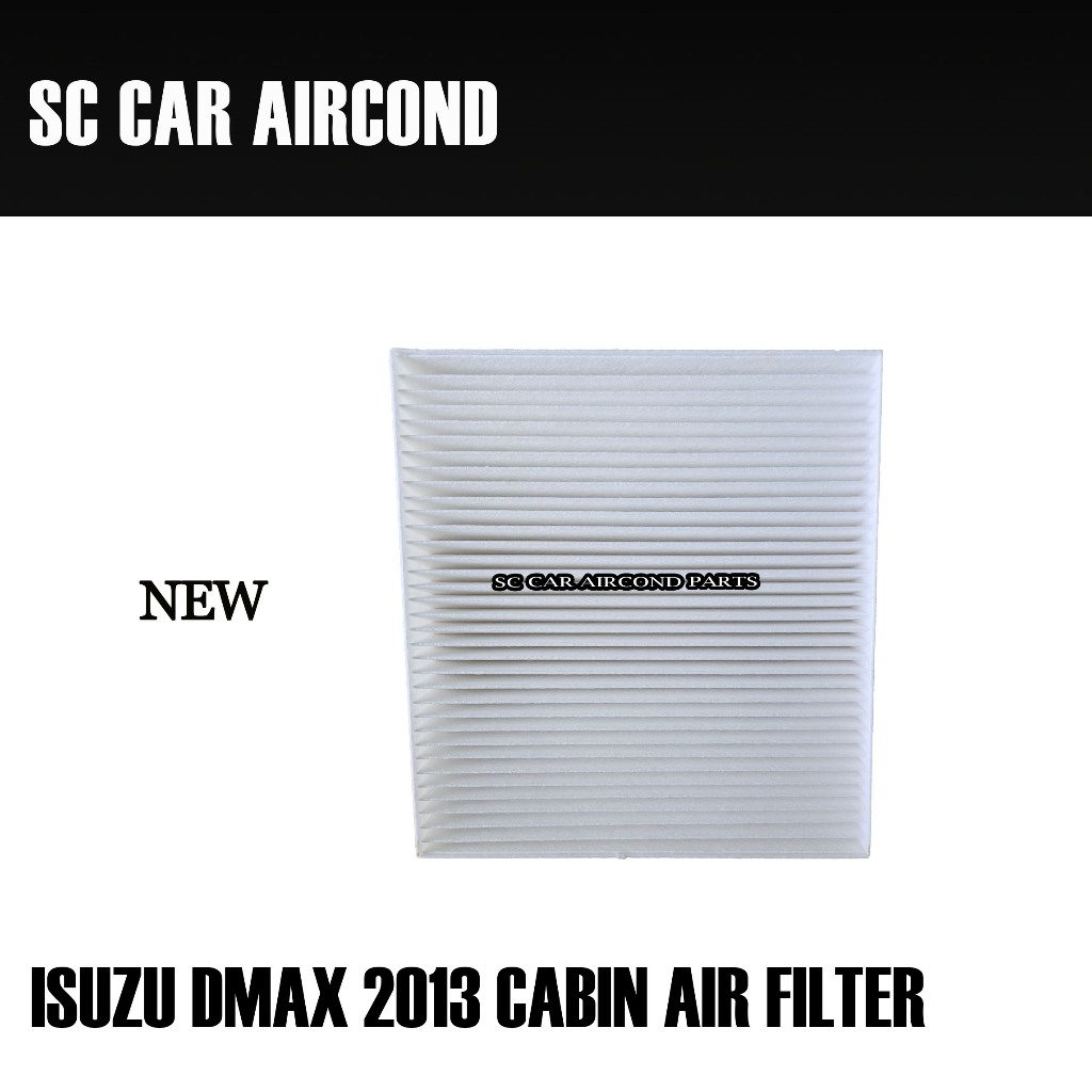 ISUZU D-MAX 2013 YEAR NEW CABIN/ BLOWER AIR FILTER (CAR AC) (DASHBOARD ...