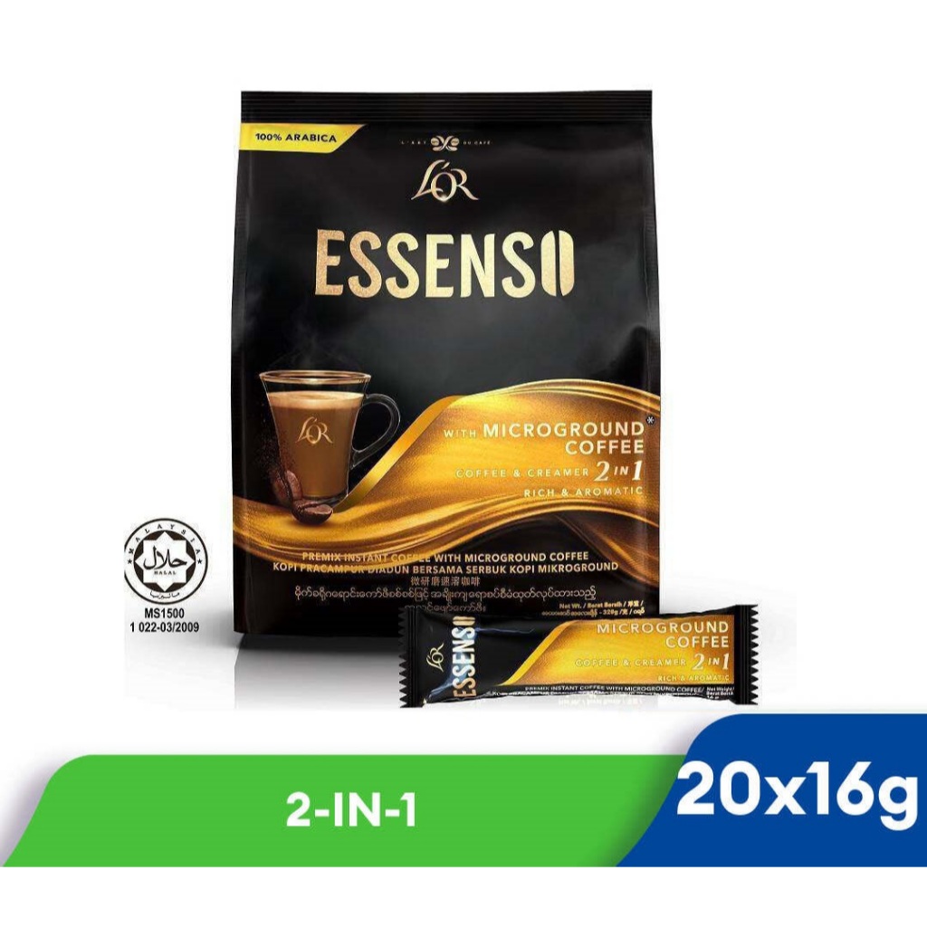 SUPER Coffee Essenso Microground Coffee 2 In 1 Coffee & Creamer Coffee ...