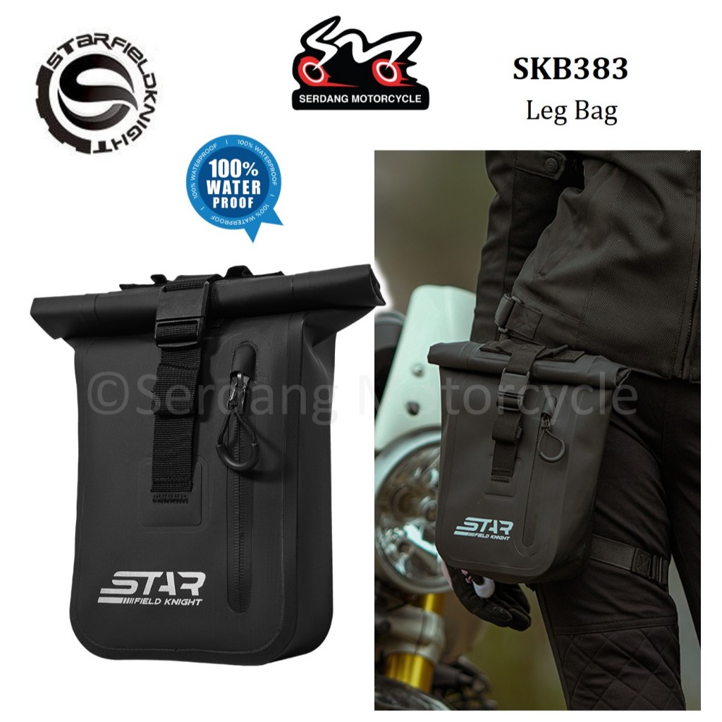 Star Field Knight SKB383 5L Waterproof Leg Waist Hip Bag Beg Pinggang ...