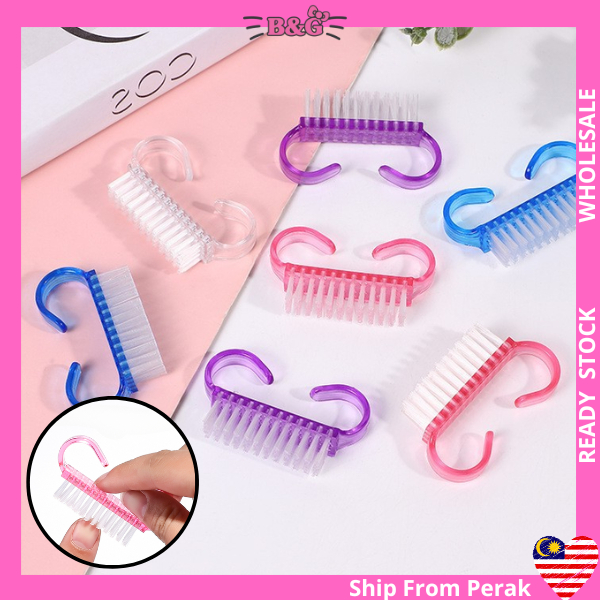 12pcs 8cm Large Soft Cleaning Brush Dust Cleaner Handle Manicure ...