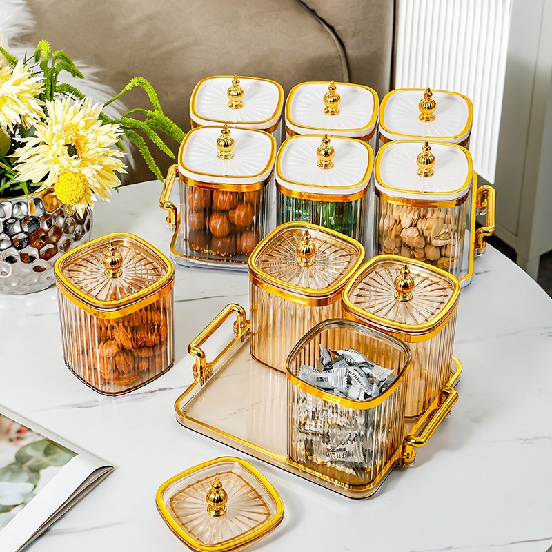 Bekas kuih raya set with dulang plastik bekas kuih transparent balang ...