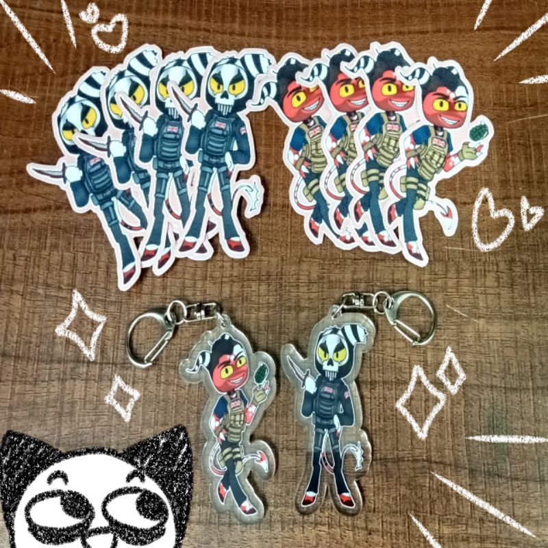 (Fanmade) Helluva Boss Task Force 141 Au | Shopee Singapore