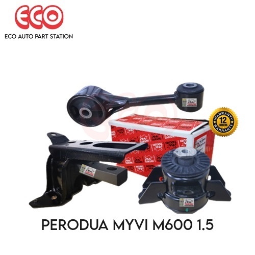 Takuri Engine Mounting Set for Perodua Myvi M600 1.5 | Shopee Singapore