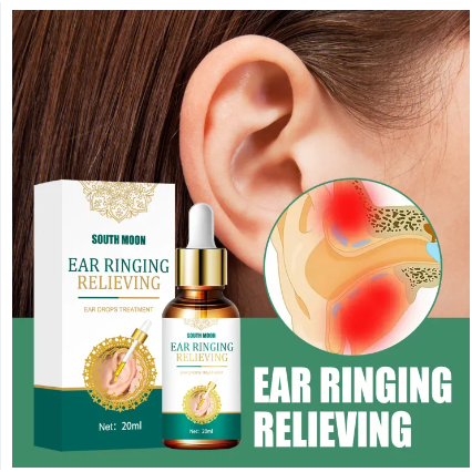 SOUTH MOON 20ml Ear Ringing Relieving Ear Drops Tinnitus Deafness Ear ...